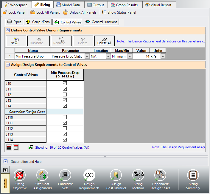 Air Distribution - Multiple Design Cases - ANS
