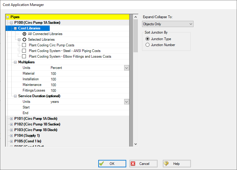 Cost Application Manager