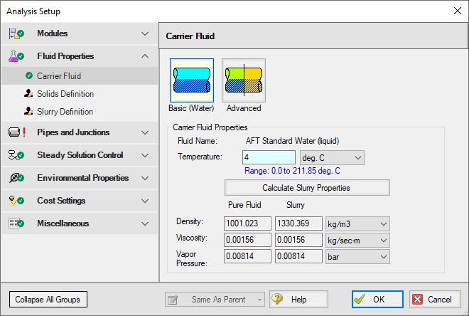 Slurry System Feasibility Study - SSL