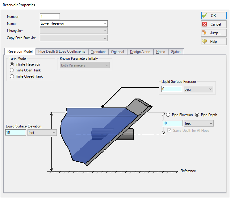 Entering Reservoir Volume Data