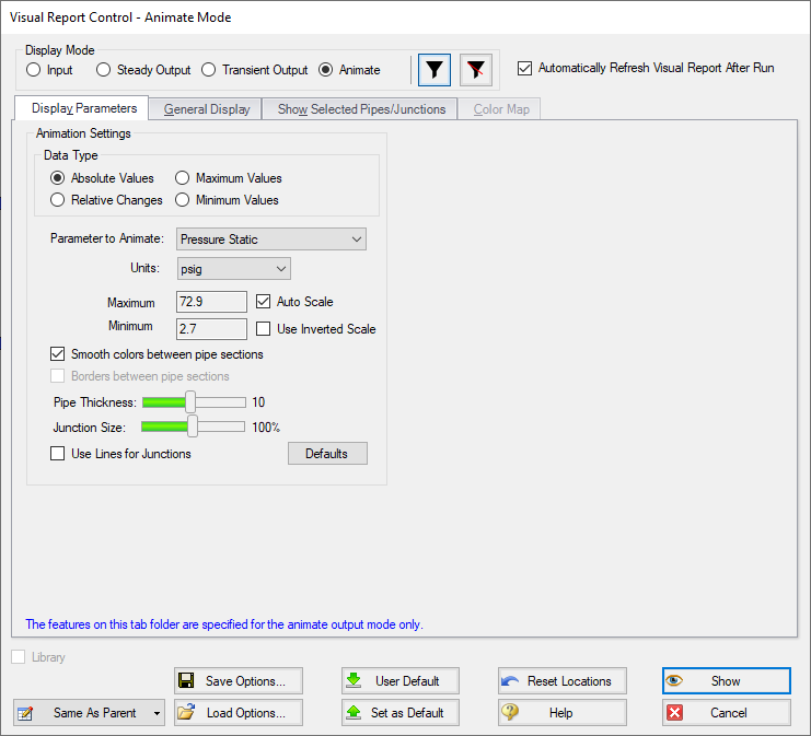 Pump Startup with Event Transients