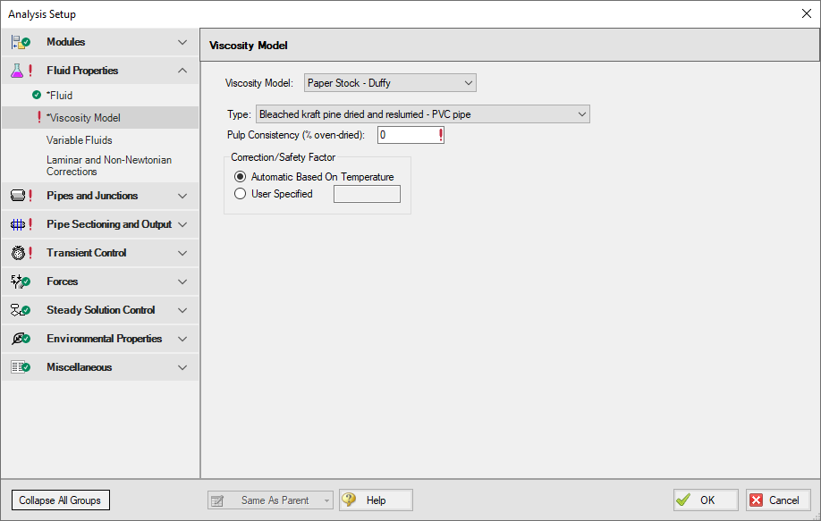 Duffy Method (Pulp and Paper Stock)