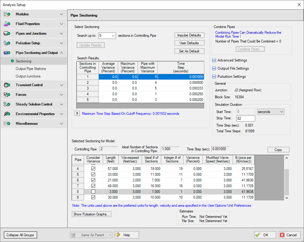 Positive Displacement Pulsation Study - PFA