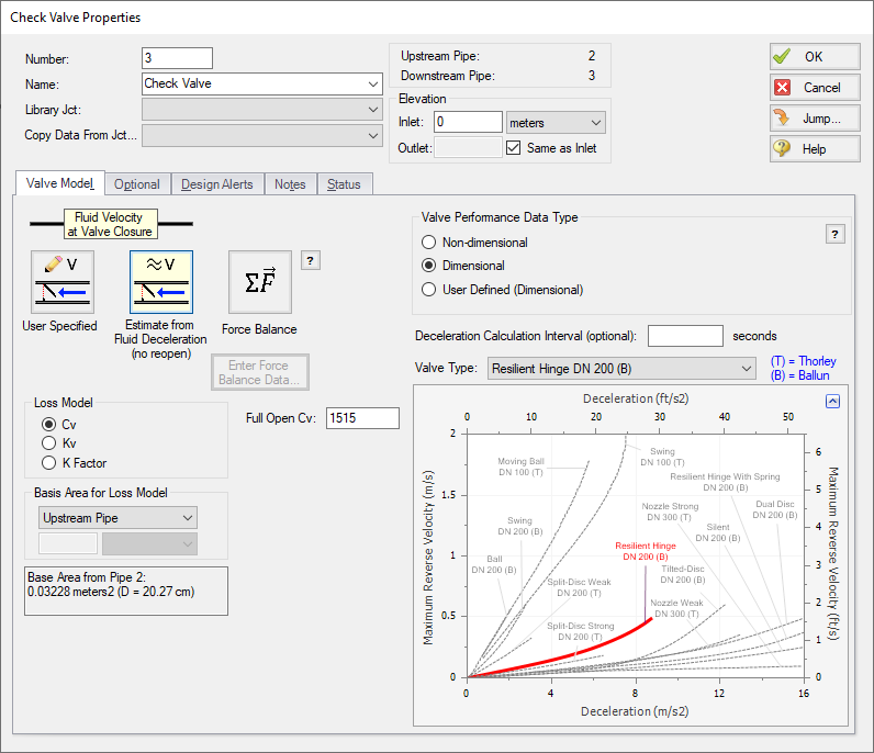 Check Valve Modeling