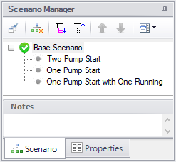 Pump Startup with Event Transients