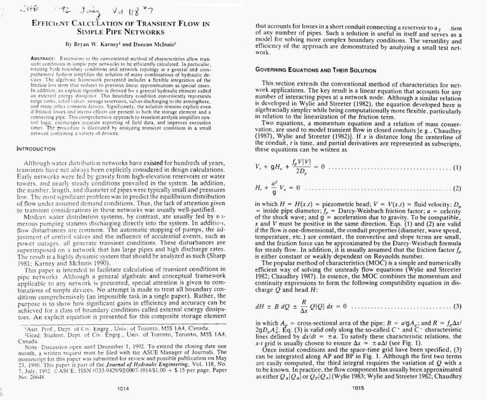 Verification Reference - Karney Cover Page - Efficient Calculation...