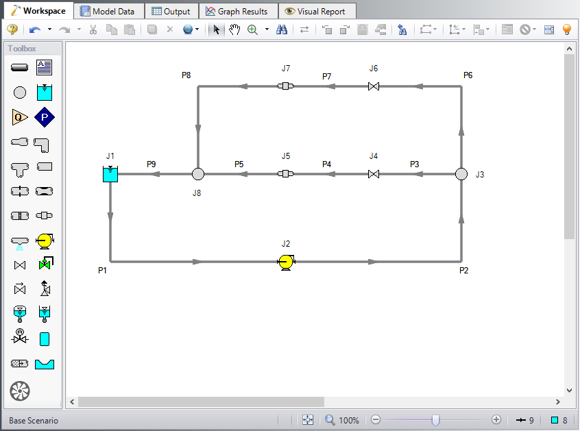 Pump with Variable Speed Flow Control