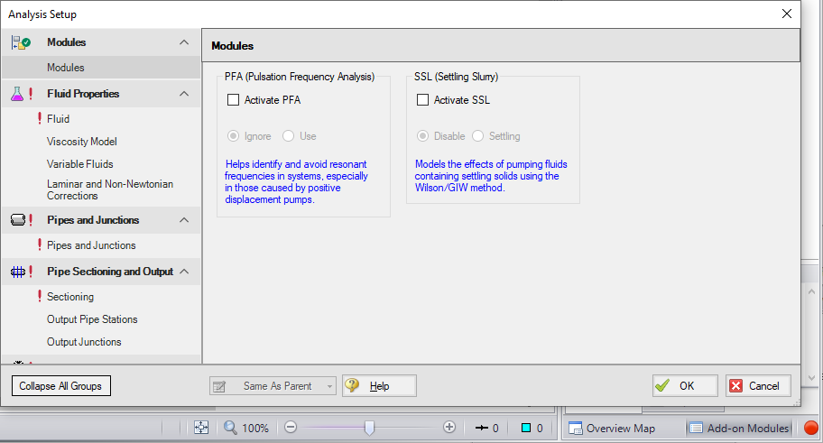 Quick Access Panel