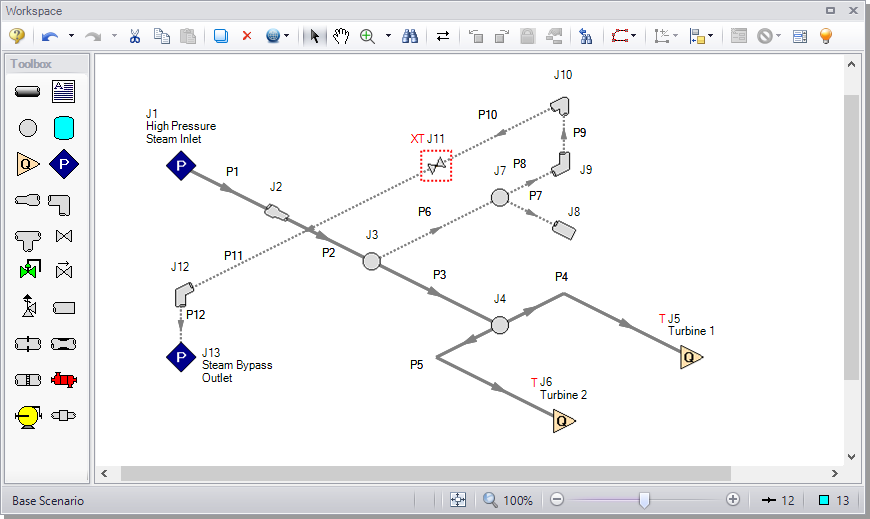 High Pressure Steam - Fluid Property Models Example