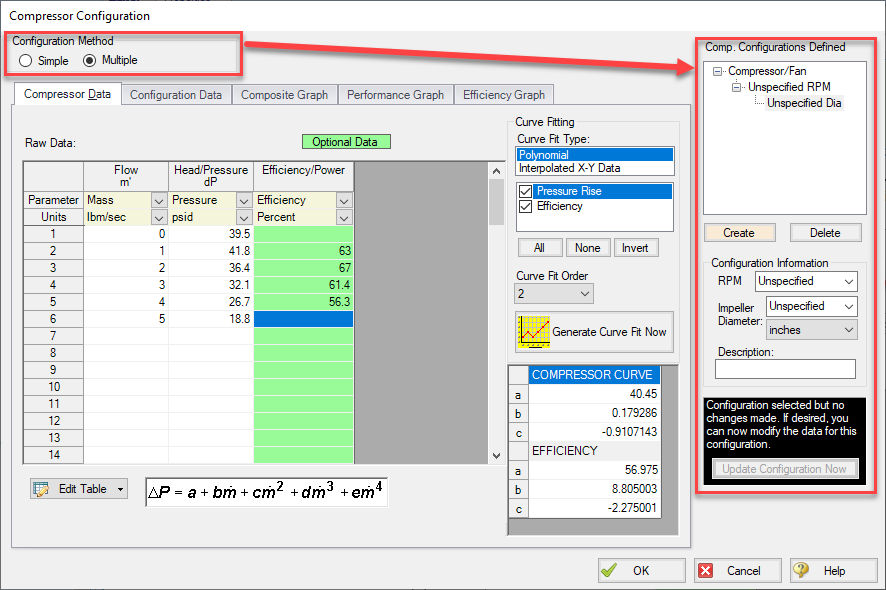 Multiple Configurations