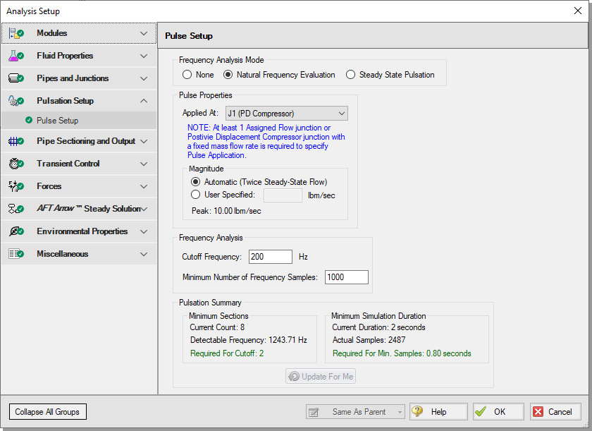 Frequency Analysis - PFA Example