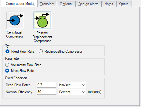 Fixed Flow Rate Compressor