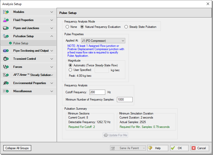 Frequency Analysis - PFA Example